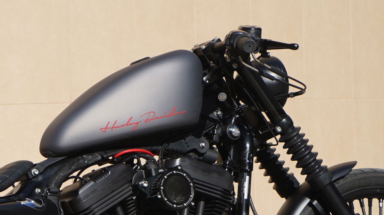 Sportster Bobber Grey | Lord Drake Kustoms