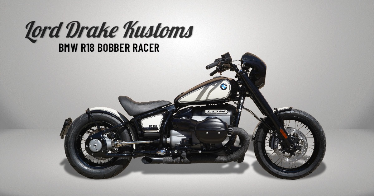 BMW R18 BOBBER RACER | Lord Drake Kustoms