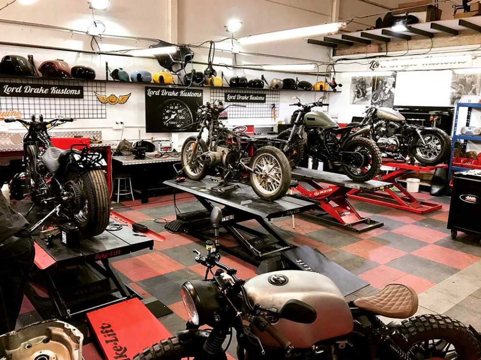 Trust your motorcycle to a professional customization workshop
